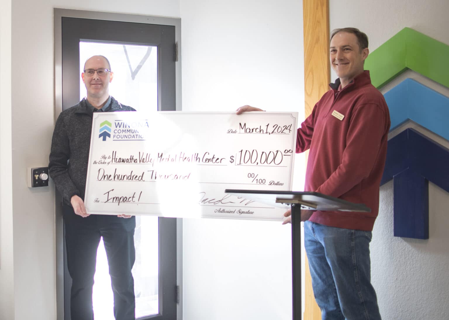 Winona Community Foundation Awards $100,000 Impact Grant to Hiawatha ...