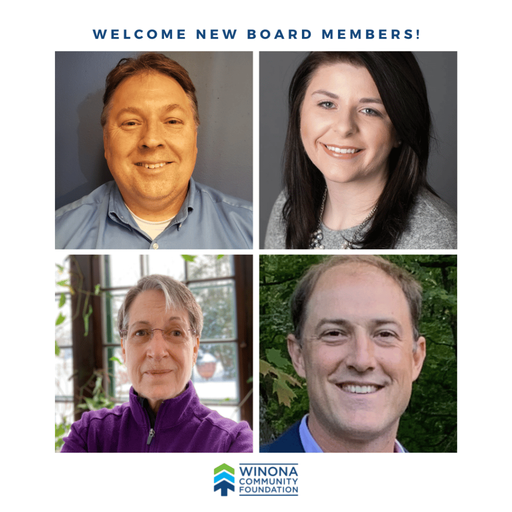 Welcome new board members | Winona Community Foundation